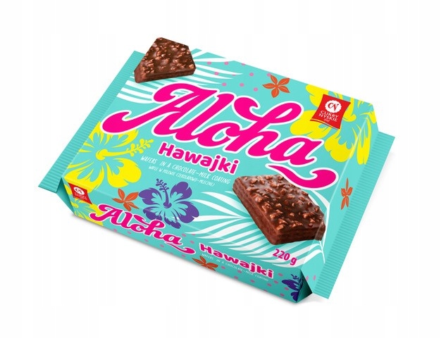 Nysa Wafle Batoniki Alcha Hawajki Orzeszkowe 220g - 13305959243 ...