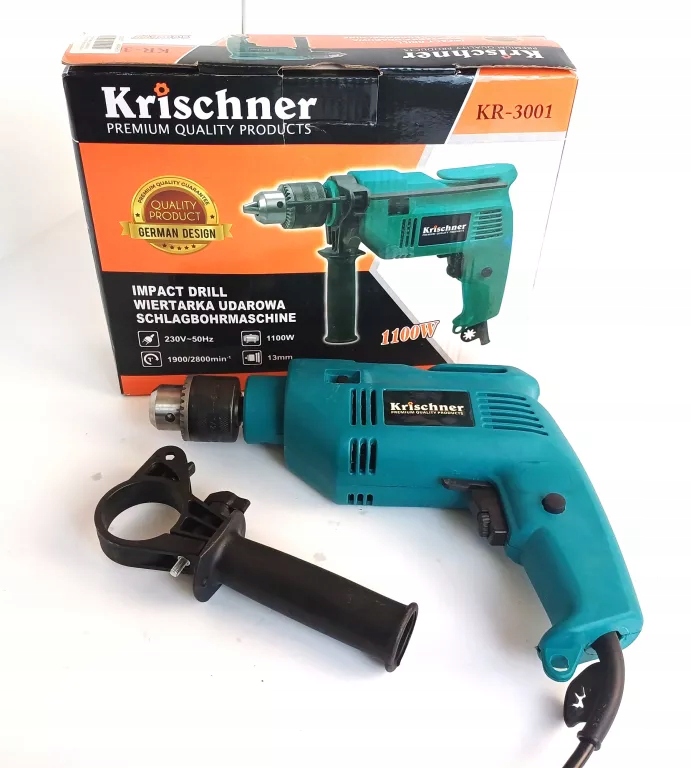 WIERTARKA UDAROWA KRISCHNER KR-3001 JAK NOWA - 14871935456 - oficjalne ...
