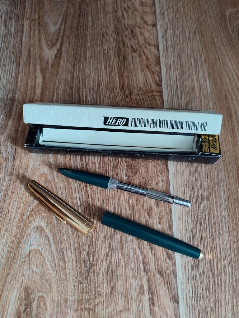 Pióro Wieczne Hero 331 Ciemna Zieleń l.70 Nowe ! - 13032201809 ...