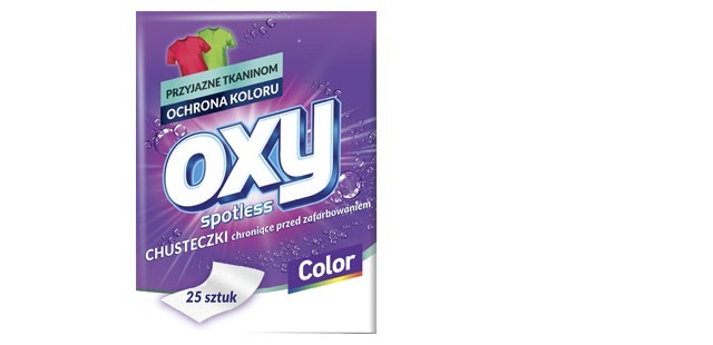 OXY Spotless Color Chusteczki przeciw farbow 25szt - 12560733896 ... OXY Spotless Color Chusteczki przeciw farbow 25szt - 12560733896 ...