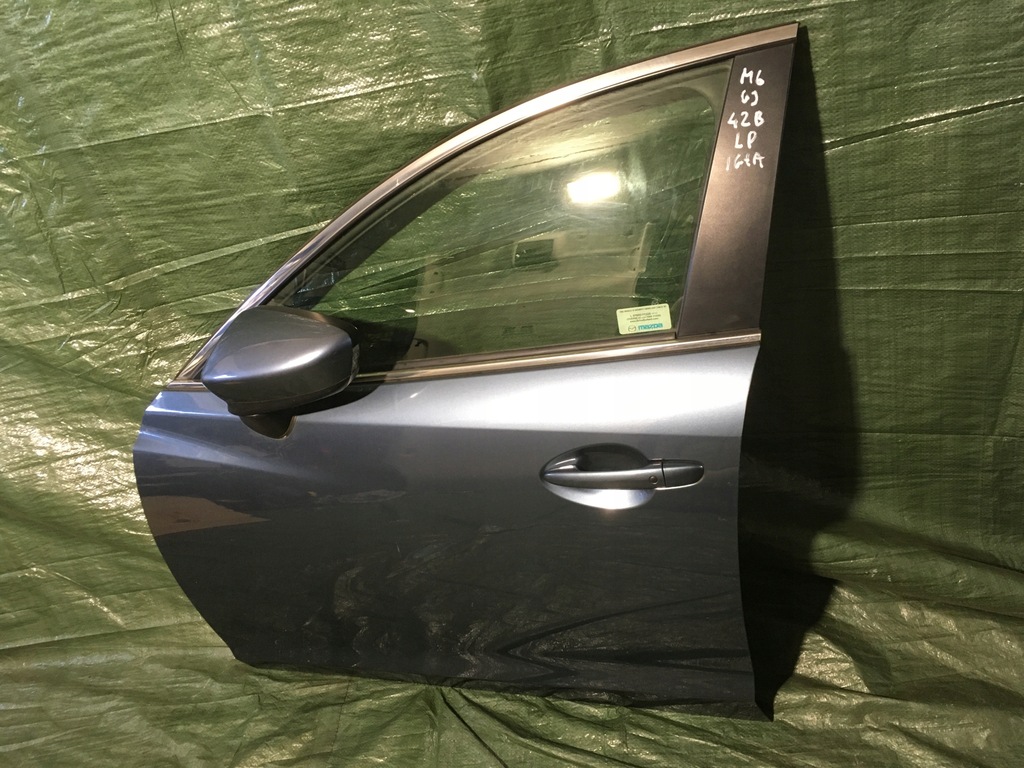 MAZDA 6 GJ DRZWI LEWE PRZÓD KPL IGŁA 42B LUSTERKO - 12648705562 ...