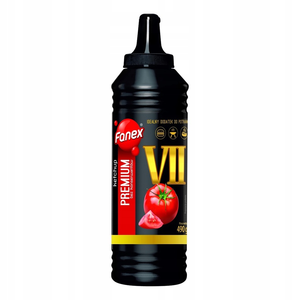 Fanex Ketchup nr VII, 490 g - 11773937664 - oficjalne archiwum Allegro