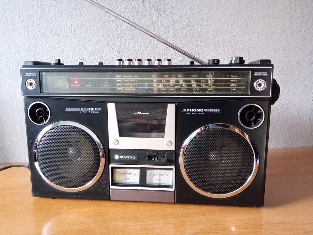 Radiomagnetofon SANYO M 4500KE Japan - 12325365573 - oficjalne archiwum ...