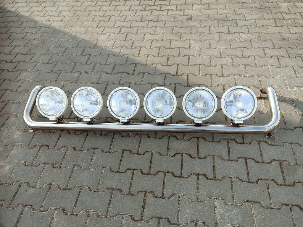 Rura + halogeny Scania R Toplain - 13593353793 - oficjalne archiwum Allegro