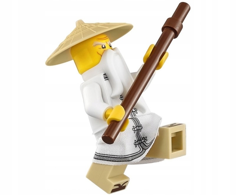 Lego figurka @@ MISTRZ WU +LASKA @@z zestawu 70618 - 7780991325 ...