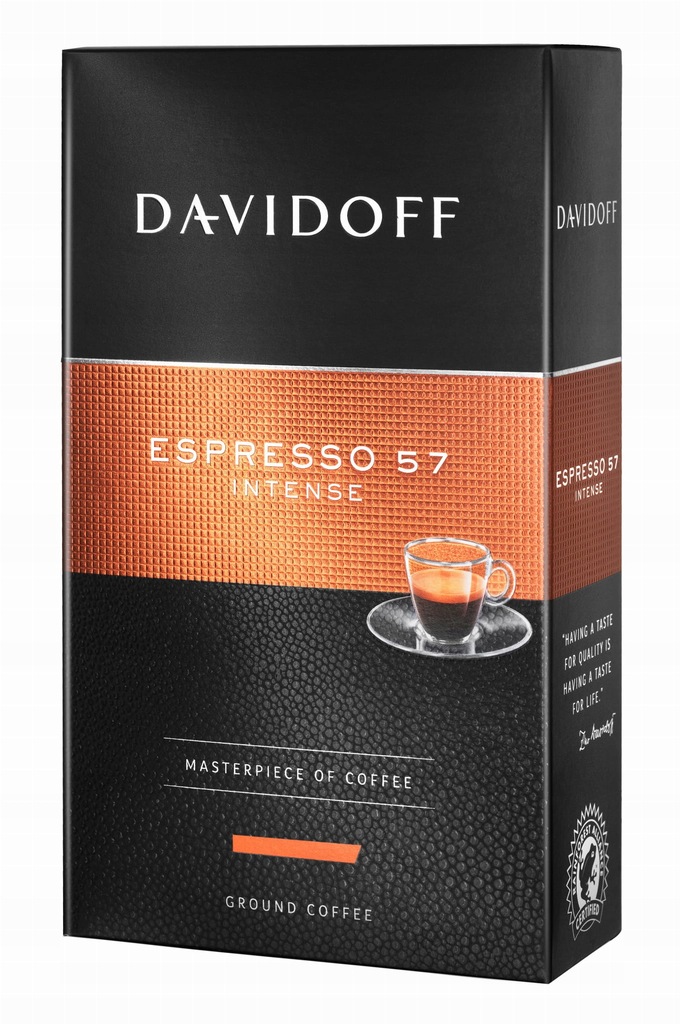 DAVIDOFF ESPRESSO KAWA MIELONA 250g NIEMCY - 13117803183 - oficjalne ...