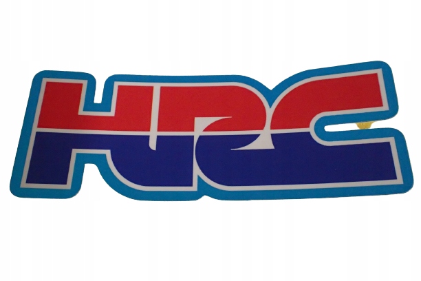 HONDA HRC RACING NAKLEJKA STICKER 12,1 x 4,5 cm UNIKATOWA MATOWA ...