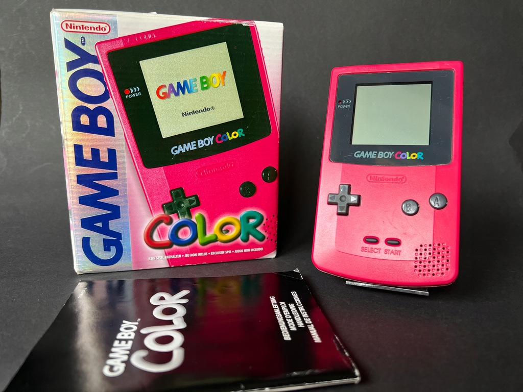 Nintendo Game Boy Color + Pudełko + Intrukcja - 12208173153 - oficjalne ...