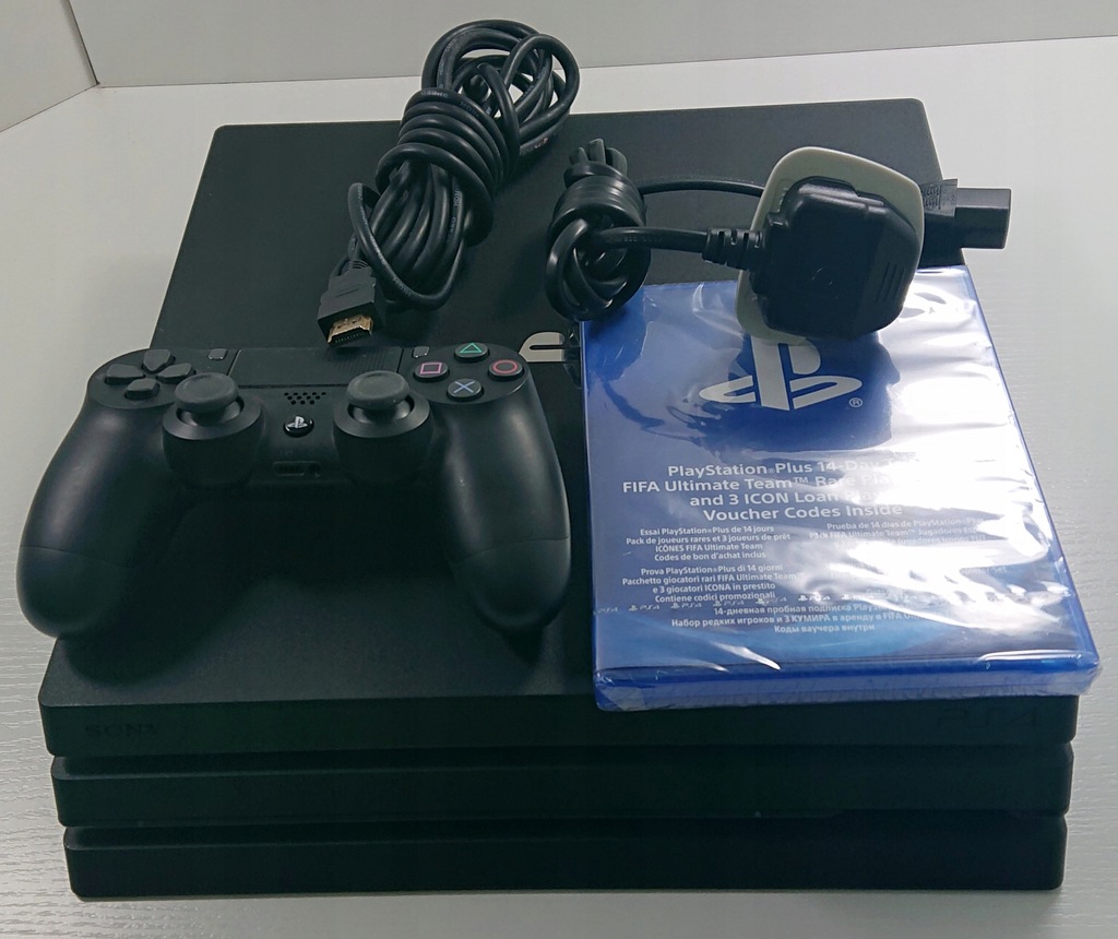 PS4 PRO + PAD + OKABLOWANIE +PUD USZKODZONY NAPĘD - 12183964232 ...
