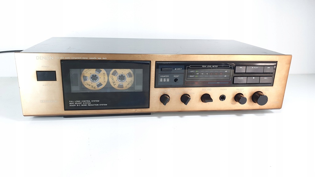 magnetofon cassette deck Denon DR M 07 DR-M07 - 11518509358 - oficjalne ...
