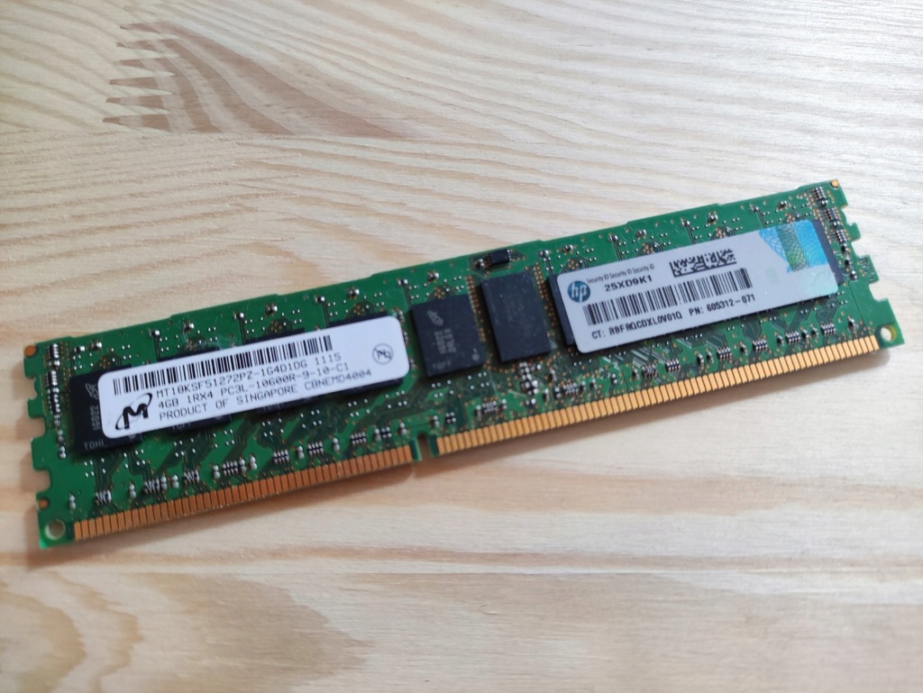 RAMAXEL 4GB 1Rx8 PC3L-12800U-11-11-A1 DDR3 1600MHz - 13077309320 - oficjalne archiwum Allegro