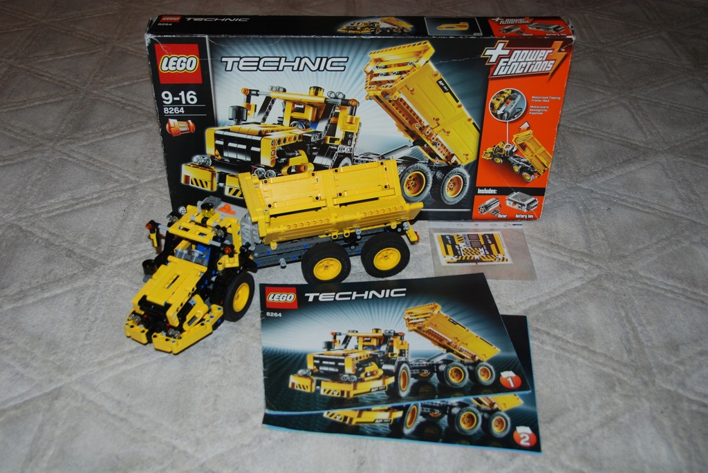 Lego TECHNIC 8264 - HAULER / Ciężarówka z naczepą - 12094090510 ...