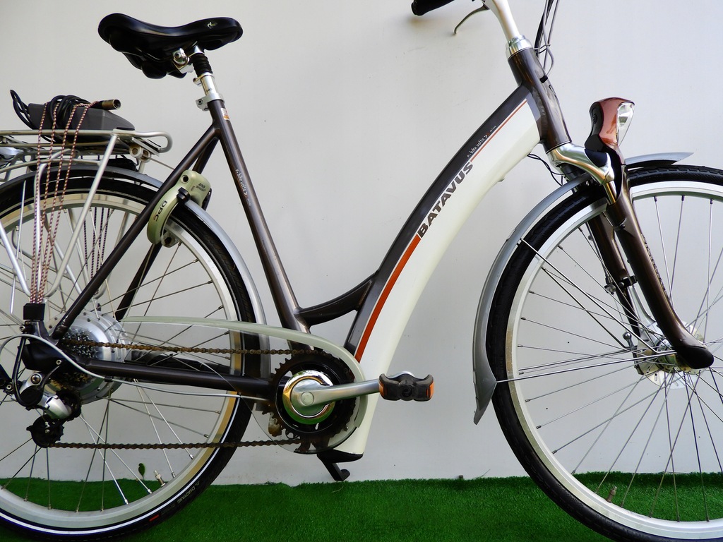 Sprawny BATAVUS ION VOLTA DELUX L + ładowarka AXA - 12407217613 ...