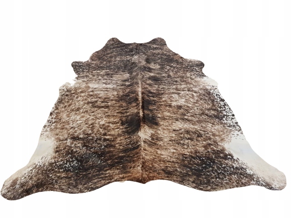 Piękna bydlęca skóra z krowy tygrys beżowo-czarny - 10552636242 ...