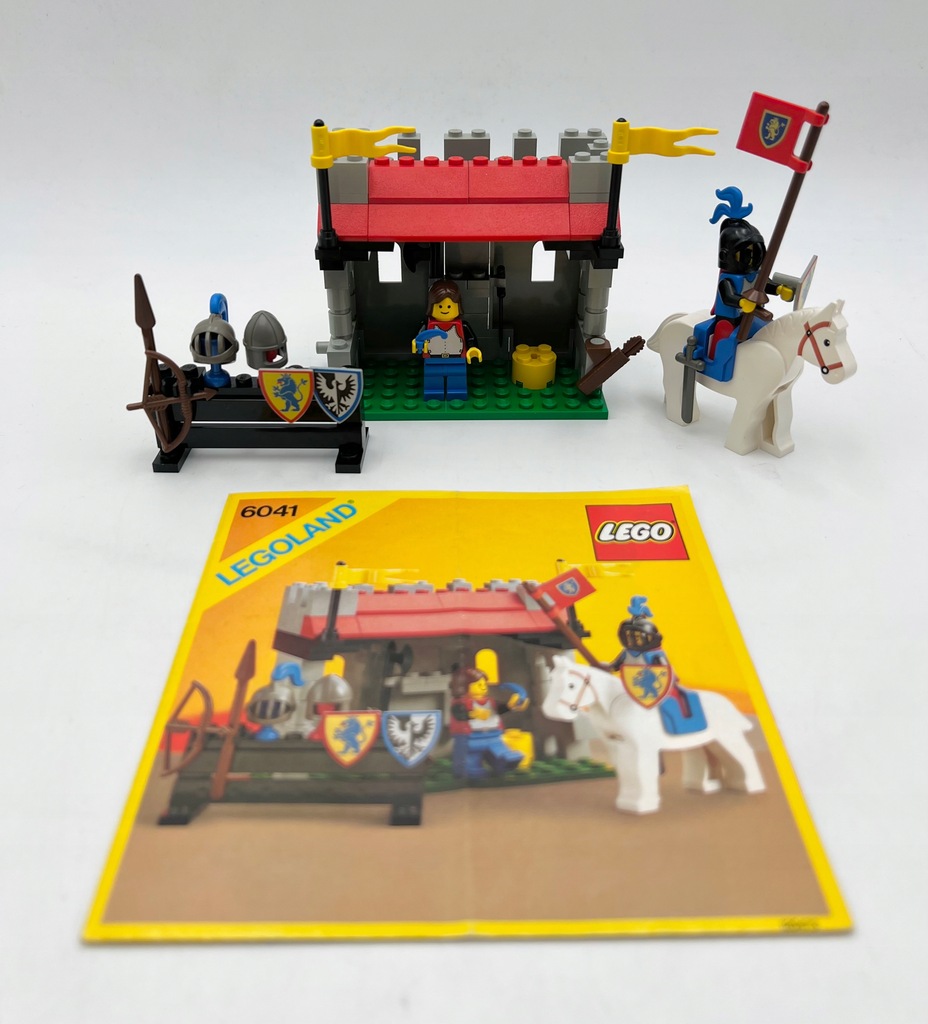 Lego 6041 Castle Armor Shop Instrukcja - 12314575489 - oficjalne ...