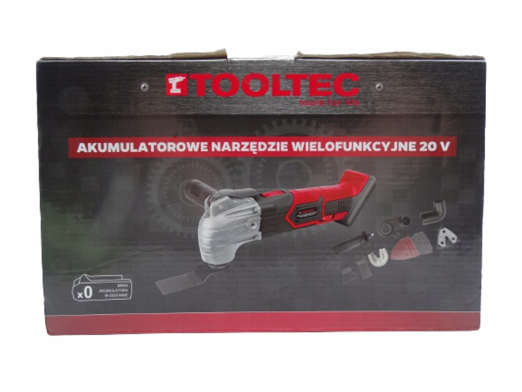 Akumulatorowe narzędzie wielofunkcyjne TOOLTEC 20V - 11945358702 ...