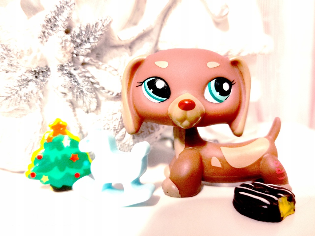 LPS pies jamnik FIGURKA Littlest Pet Shop POP z PL - 12689846166 ...