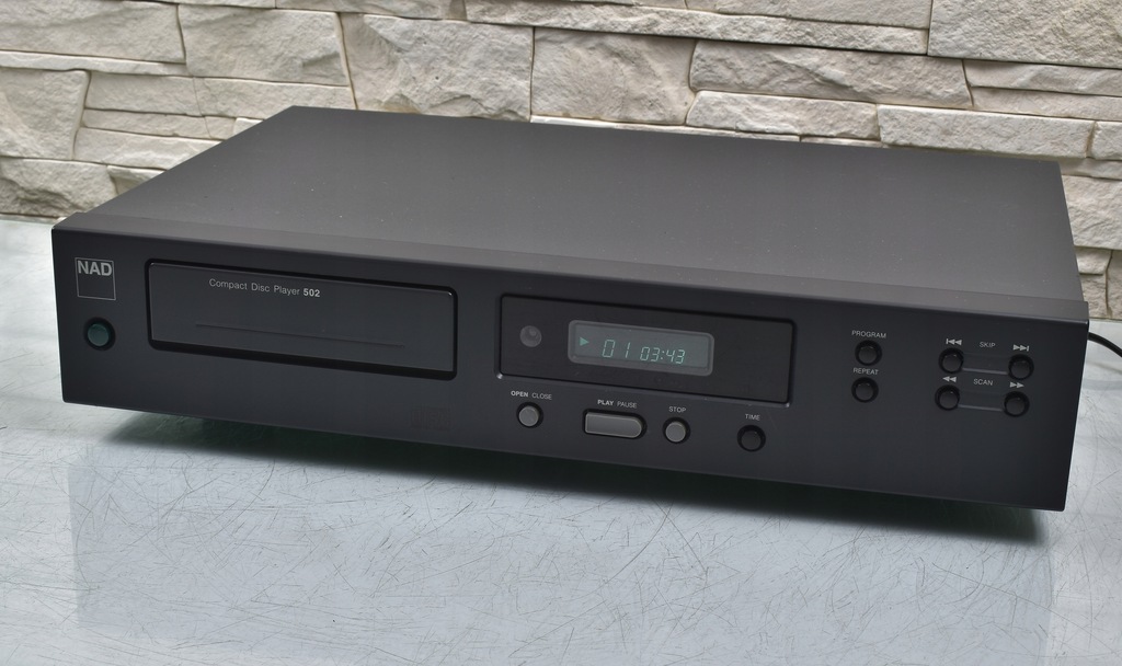 NAD 502 Odtwarzacz płyt CD - 12583002322 - oficjalne archiwum Allegro