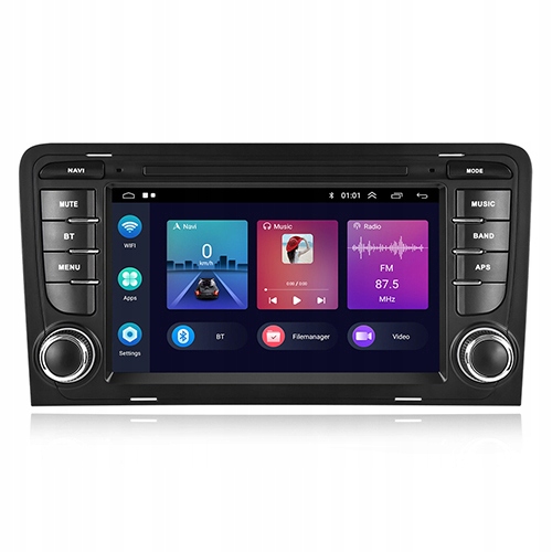 RADIO 2DIN nawigacja BT ANDROID AUDI A3 S3 RS3 8P - 13114170685 - oficjalne archiwum Allegro