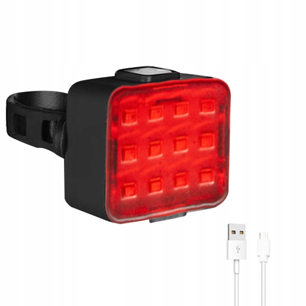 Akumulator USB 100lm LED Taillight IPX4 wodoodporn - 12672168920 - oficjalne archiwum Allegro