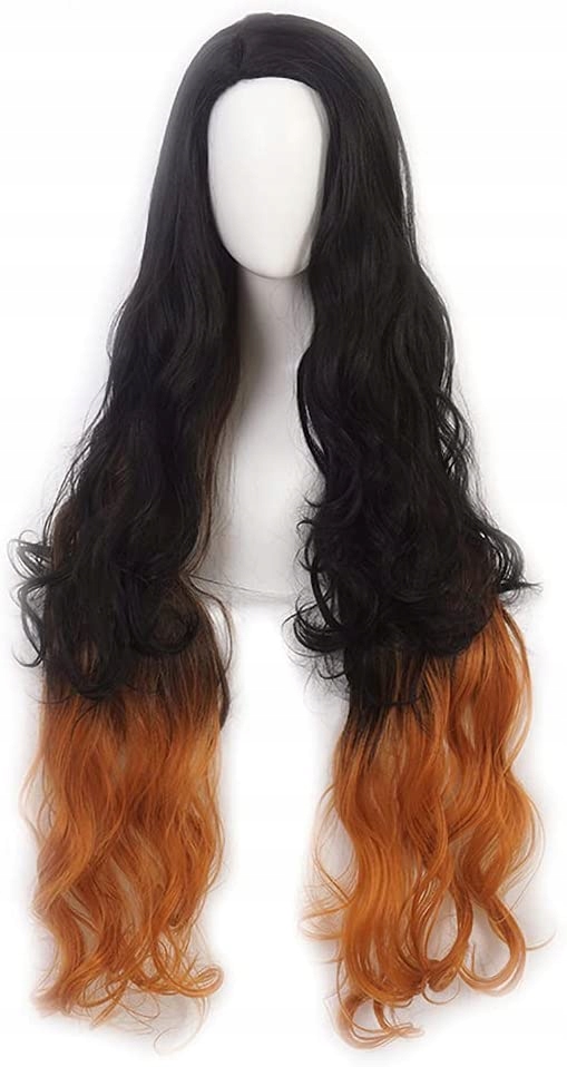 Nezuko Kamado Wig, Demon Slayer Kimetsu no Yaiba N - 11678411369 ...