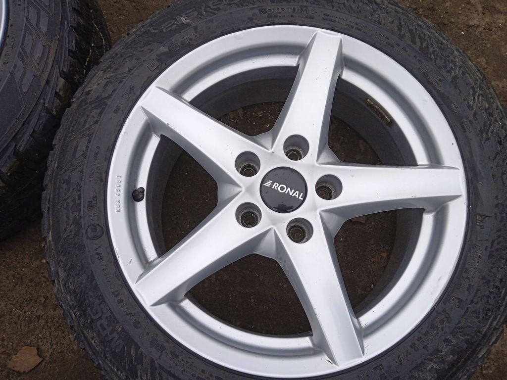 felgi aluminiowe 5x120 VW T5 T6 Touareg 215/60 17C - 12028170199 ...