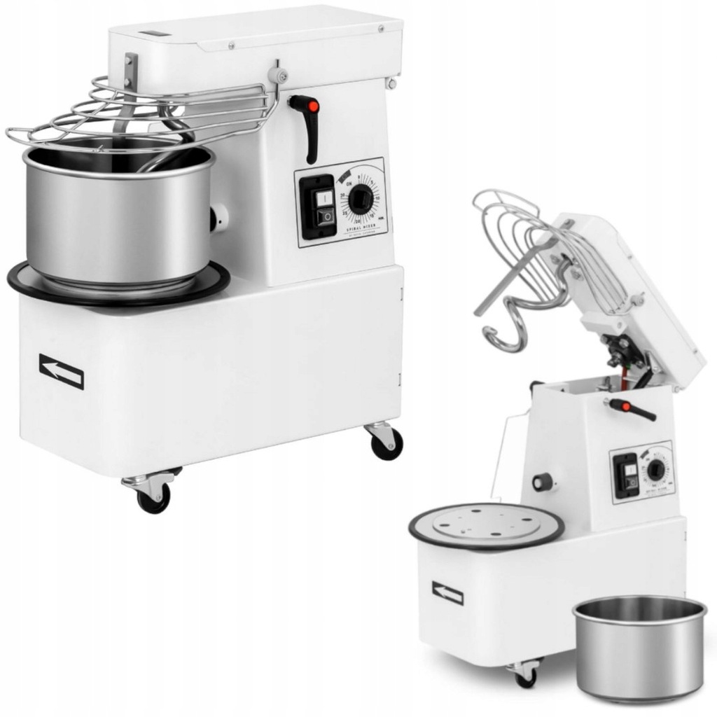 Miesiarka spiralna mikser spiralny do ciasta z wyj - 12317371507 ...