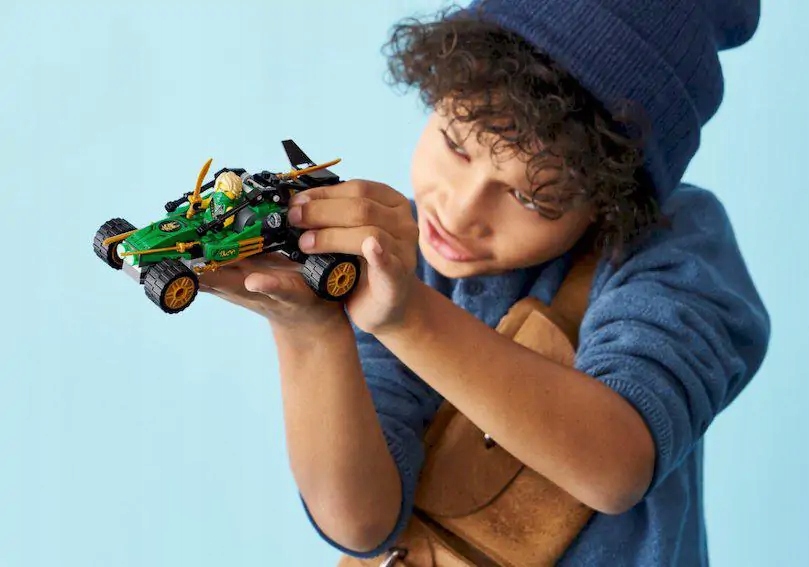 Купить LEGO NINJAGO ЗЕЛЕНЫЙ БЕГ ПО ДЖНГЛЯМ: отзывы, фото и характеристики на Aredi.ru (11784221425)