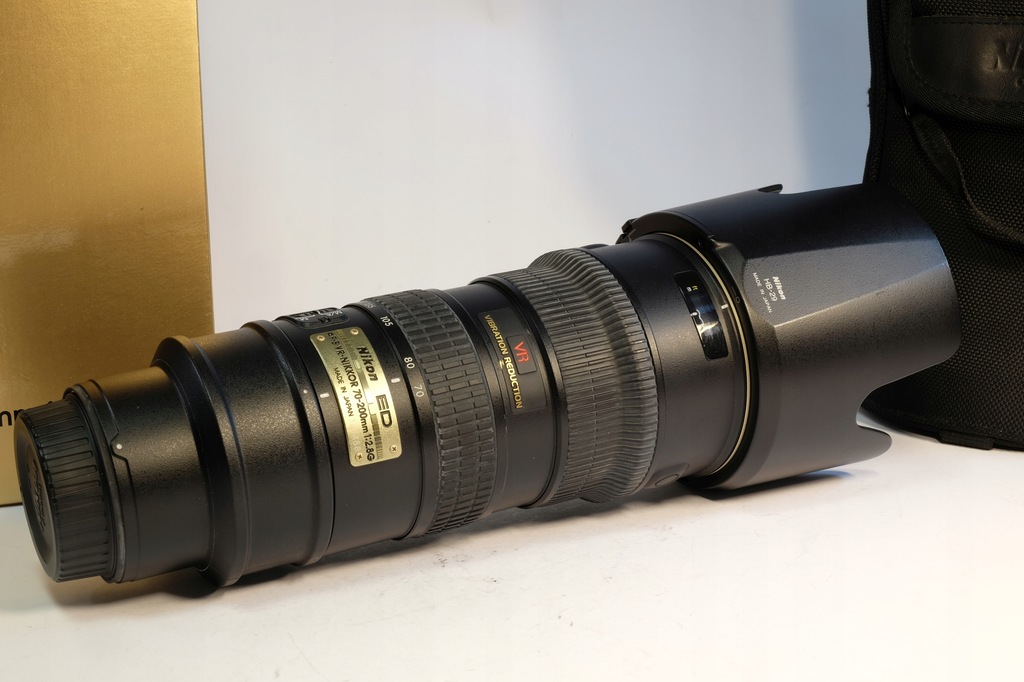 Nikon AF-S 70-200mm F2.8G IF ED VR SWM - 12225559925 - oficjalne archiwum Allegro