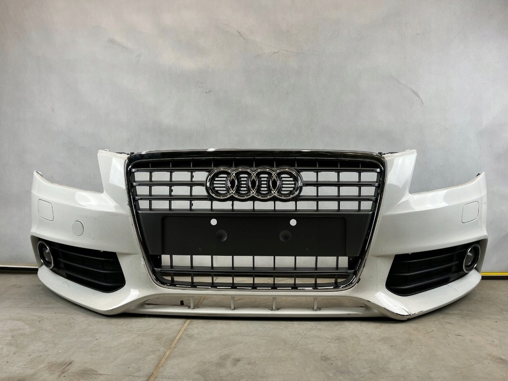 ZDERZAK PRZEDNI PRZÓD AUDI A4 B8 08-11r SPRYSKI - 13816179315 - oficjalne archiwum Allegro