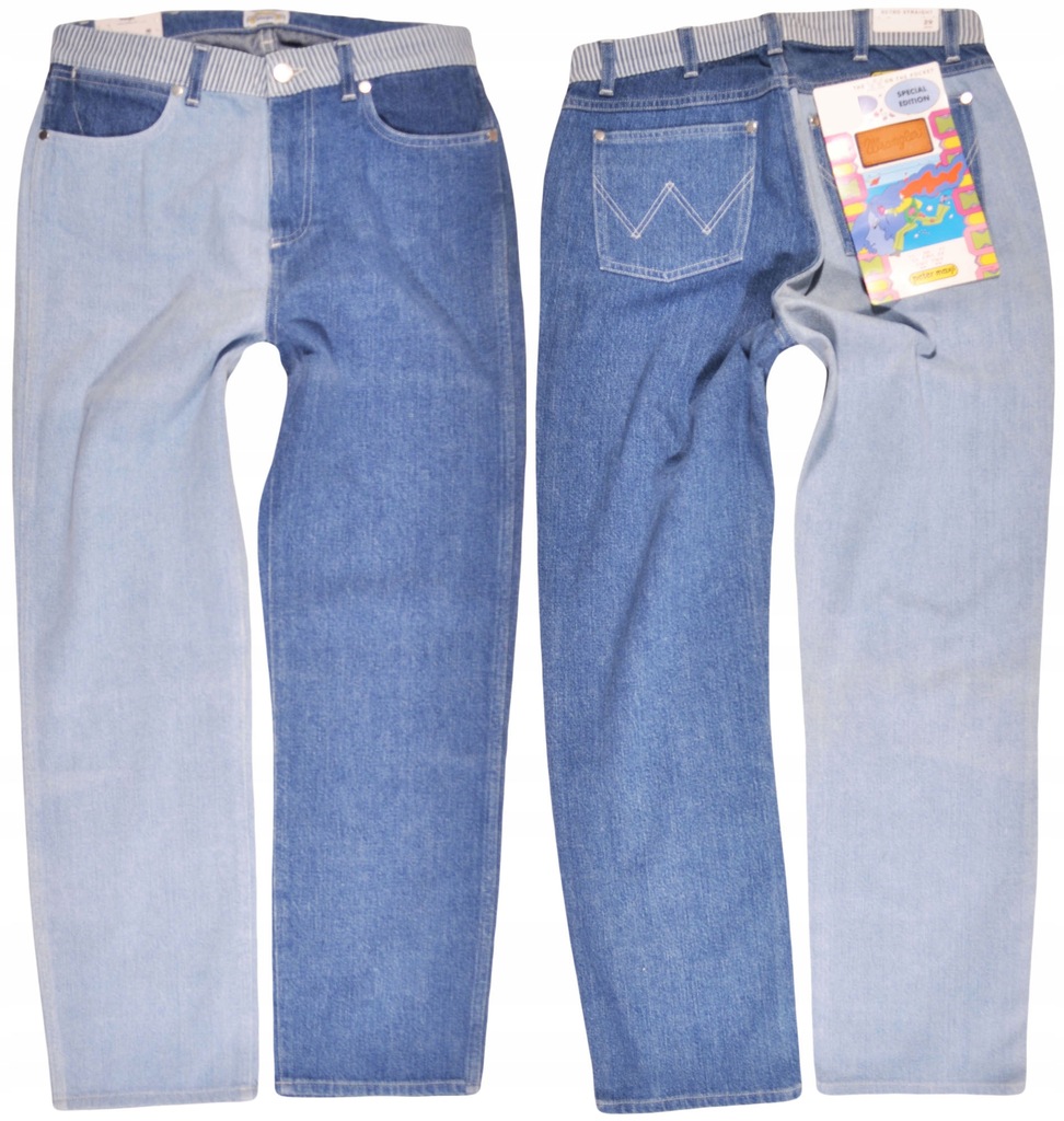 WRANGLER spodnie jeans RETRO STRAIGHT _ W27 L32 - 14062594213 ...
