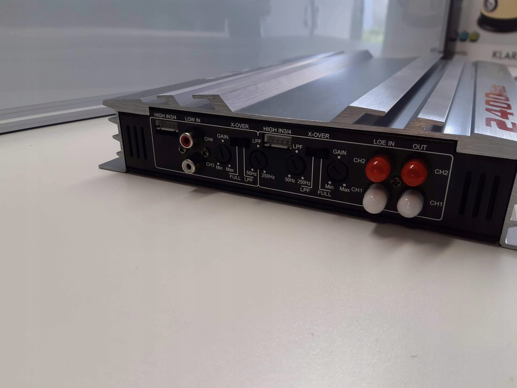 AB-450 Wzmacniacz samochodowy - 8605664302 - oficjalne archiwum Allegro