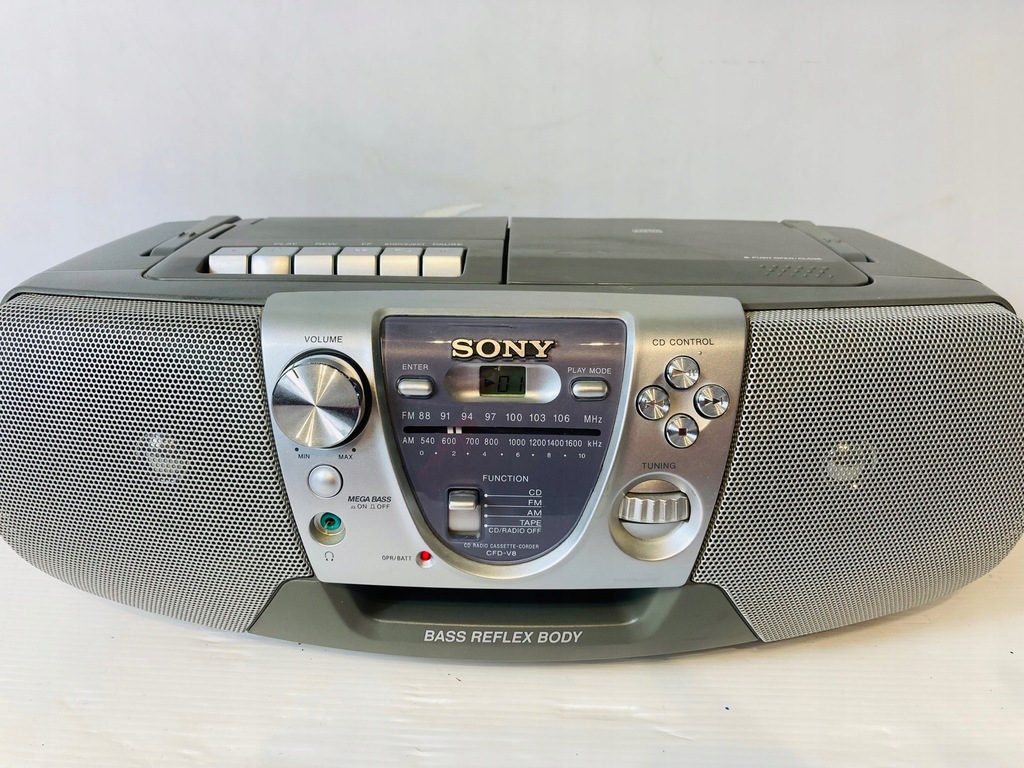 BOOMBOX SONY CFD-V7 CD + RADIO + KASETA - 13676968024 - oficjalne ...