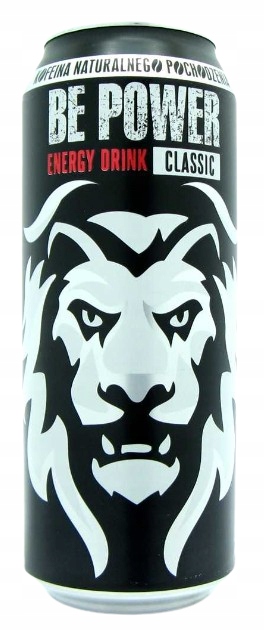 Napój energetyczny naturalna kofeina BE POWER CLASSIC 250 ml ...