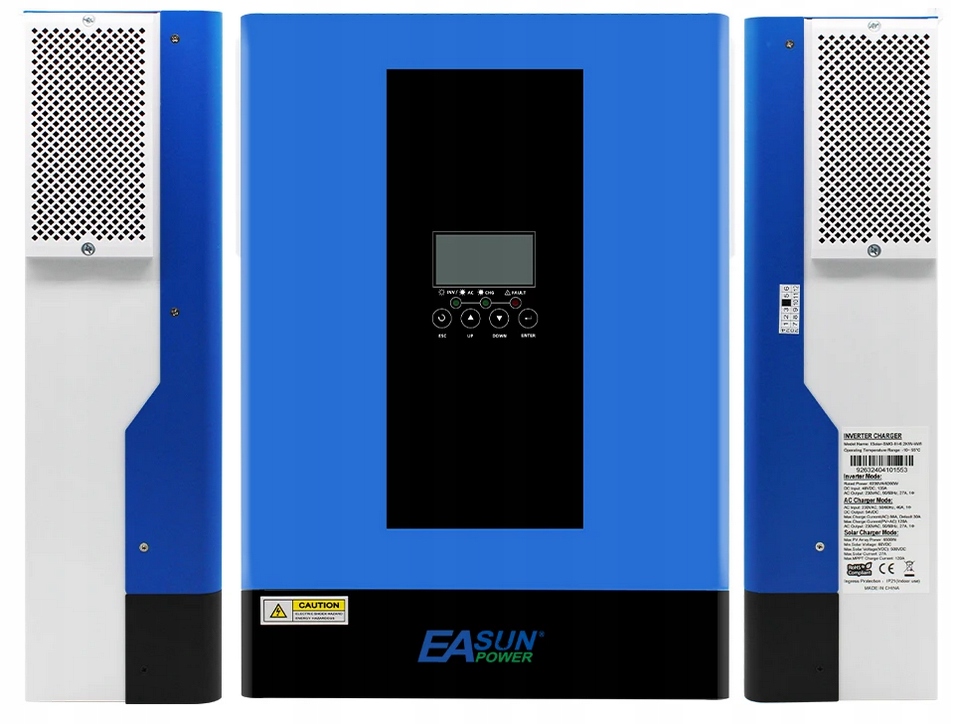 EASUN INWERTER 6.2 kw solarny MPPT 120A WIFI - 15014843321 - oficjalne ...