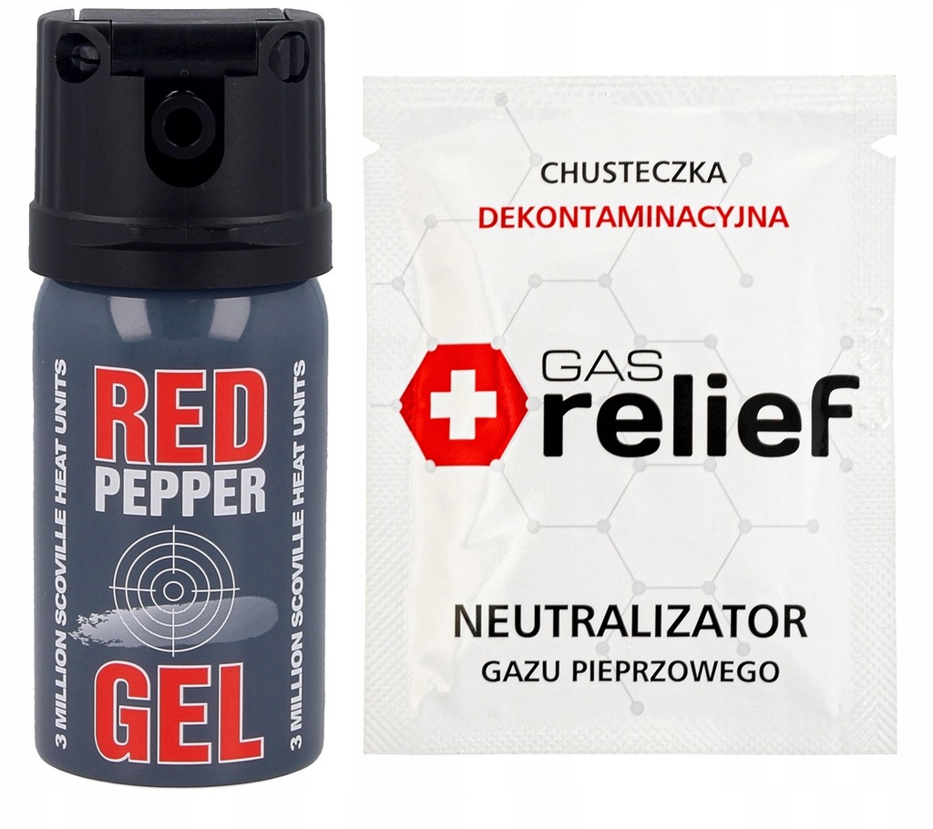 Gaz pieprzowy Graphite Red Pepper Gel 40 ml ZESTAW - 13682213978 ...