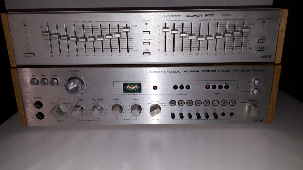 Zestaw Unitra Radmor 5102TE 5470 - 13197908274 - oficjalne archiwum Allegro