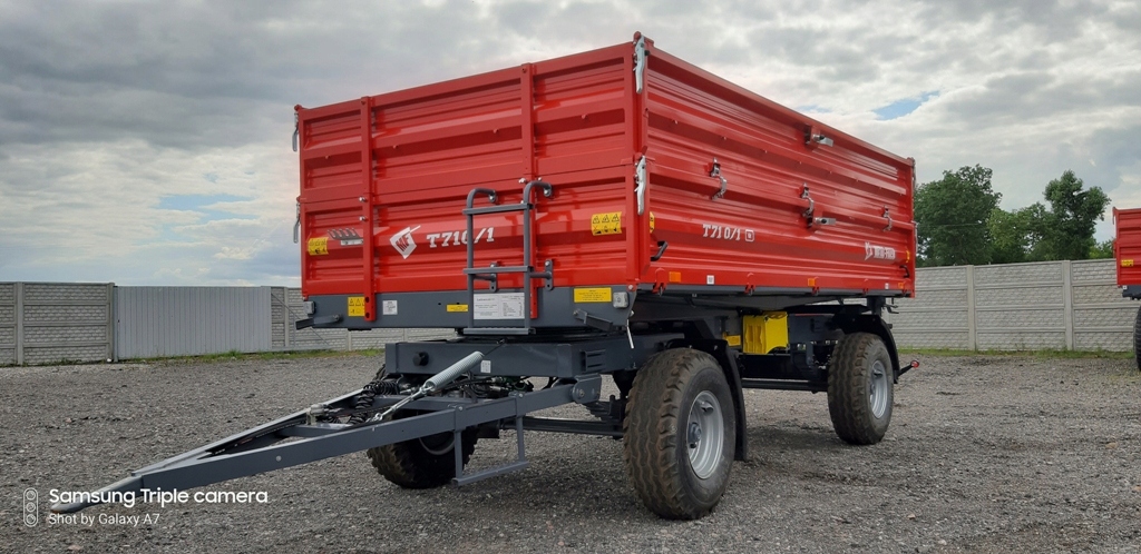 Przyczepa Rolnicza METAL-FACH T710/1 6t T710/2 8t - 12710202086 - oficjalne archiwum Allegro