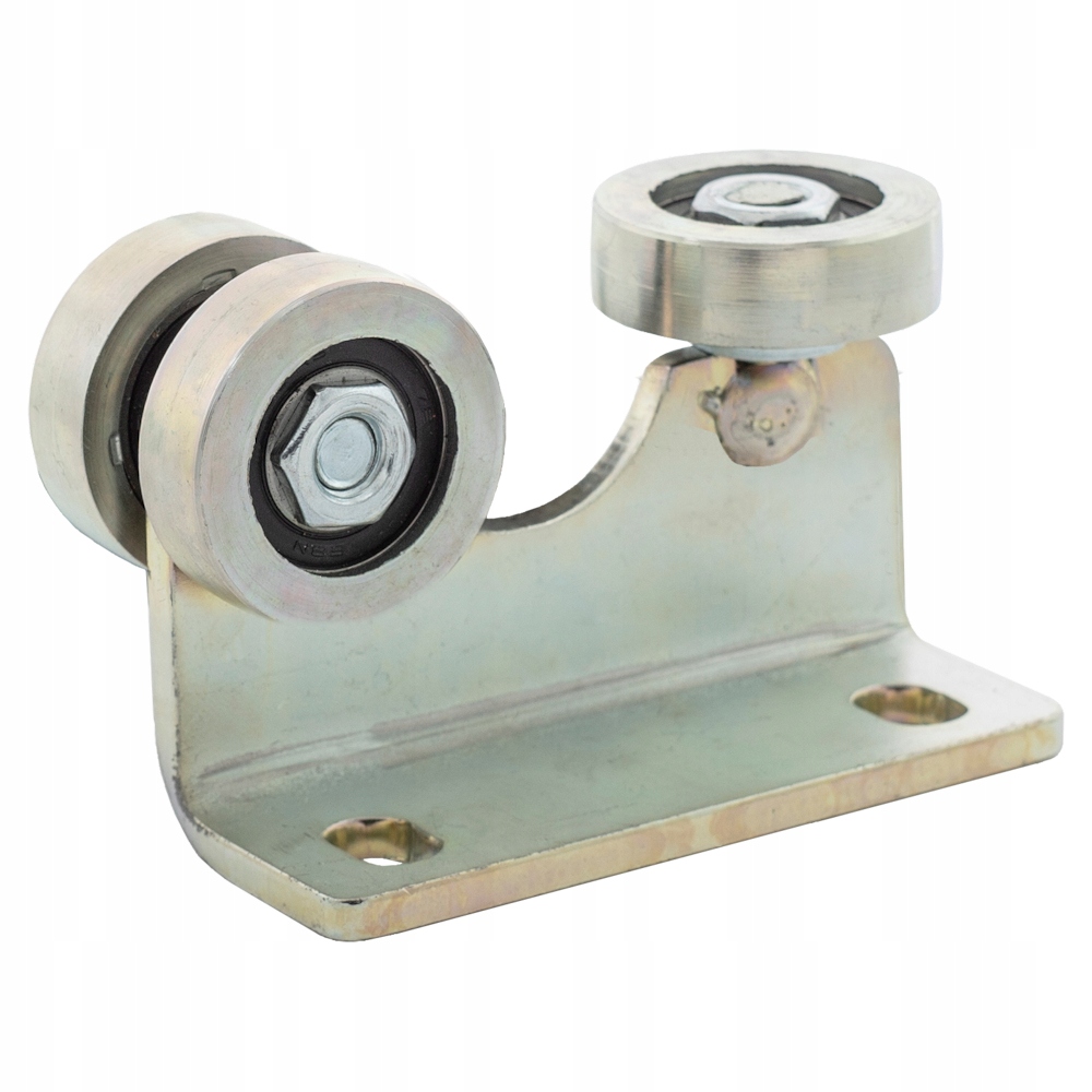 Wózek 3 rolki wózki rolka do bramy przesuwnej podwieszanej 60x60 polski ...