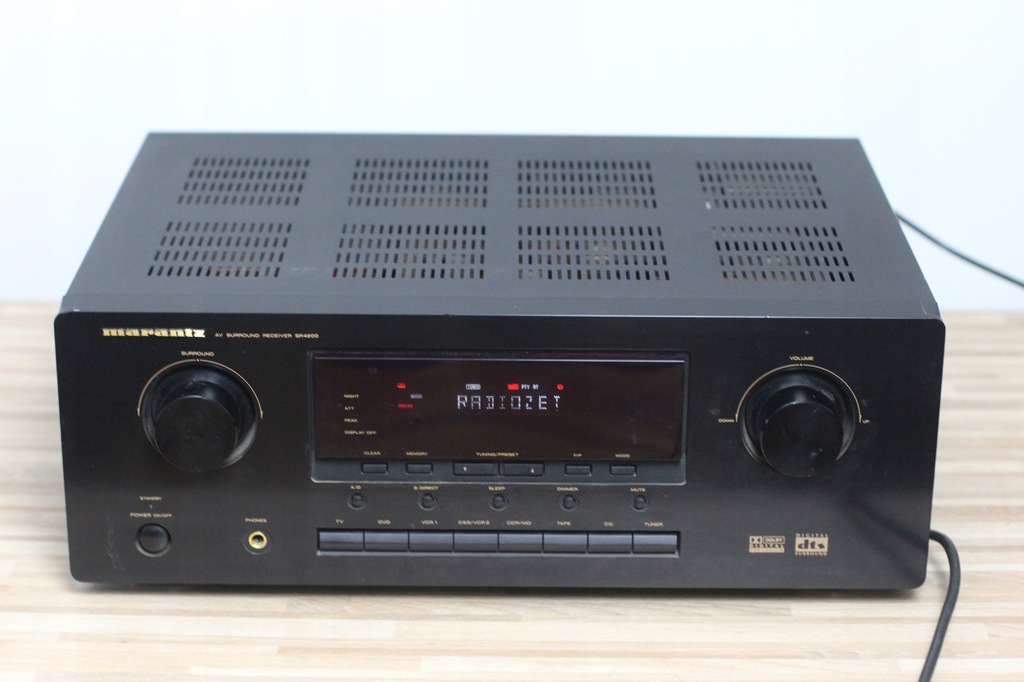 Marantz SR4200 amplituner kina , opis , czarny - 17237377619 - oficjalne archiwum Allegro