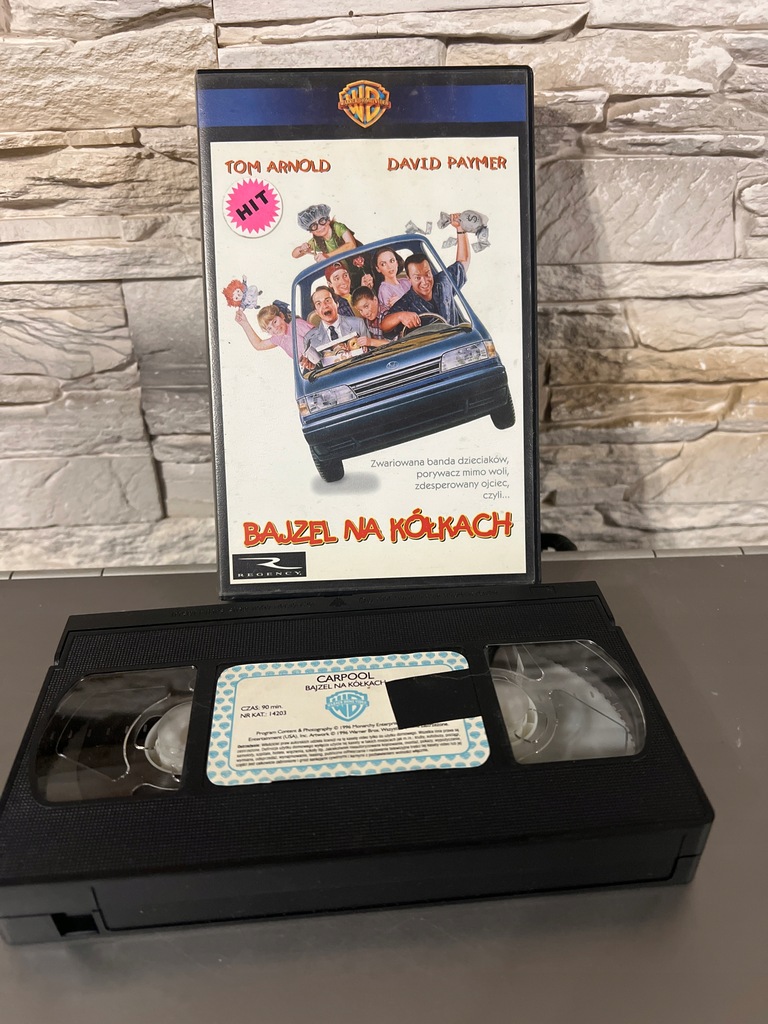 KASETA VHS AG-Bajzel na Kółkach VHS Tom Arnold - 15453096425 ...