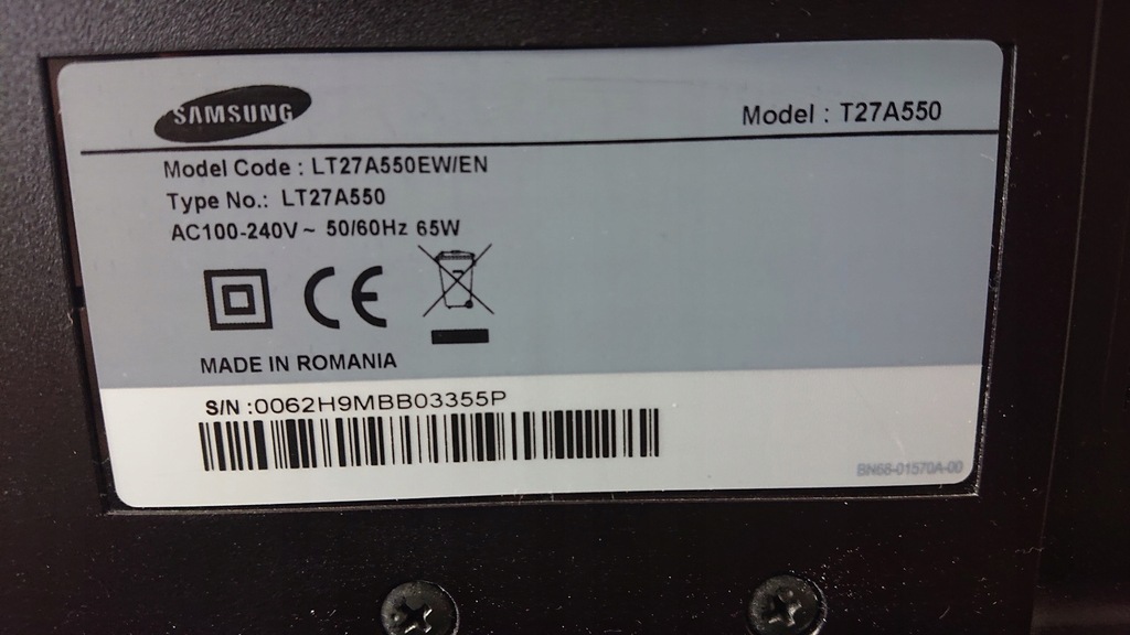 Купить SAMSUNG Syncmaster TA550- Монитор/ТВ: отзывы, фото и ...