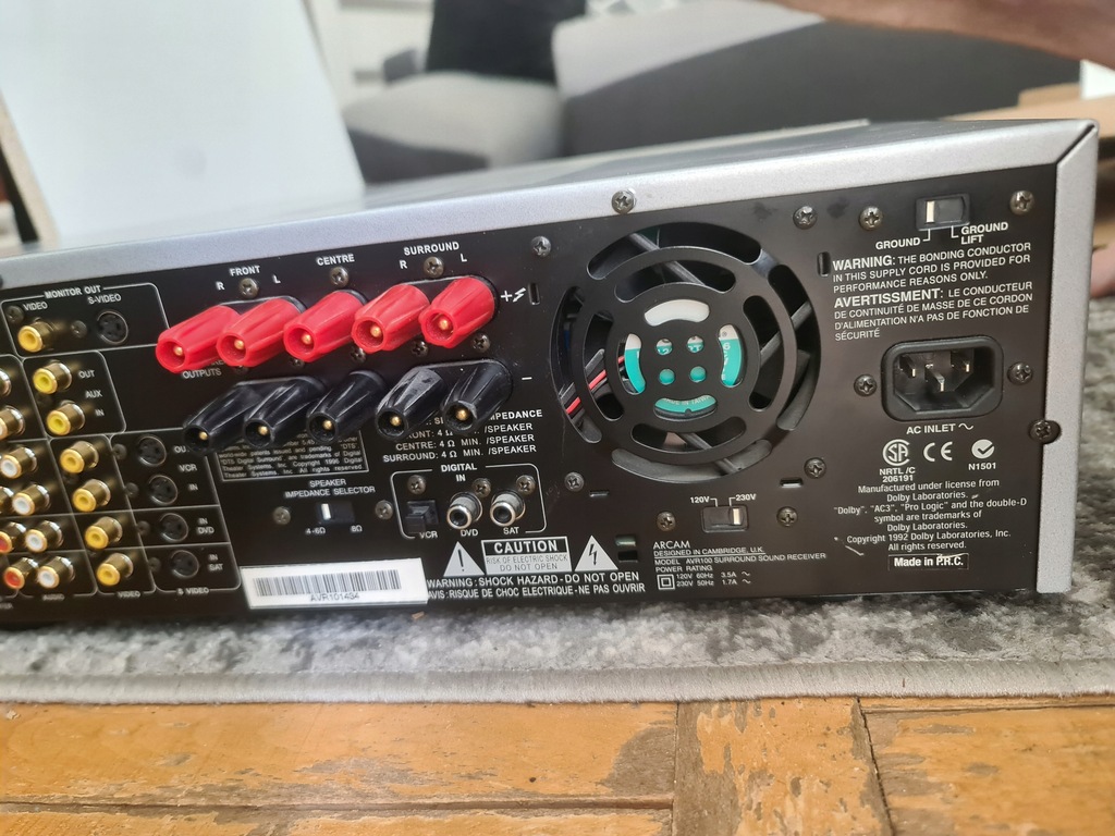 Wzmacniacz Arcam AVR100 - 12862532836 - oficjalne archiwum Allegro