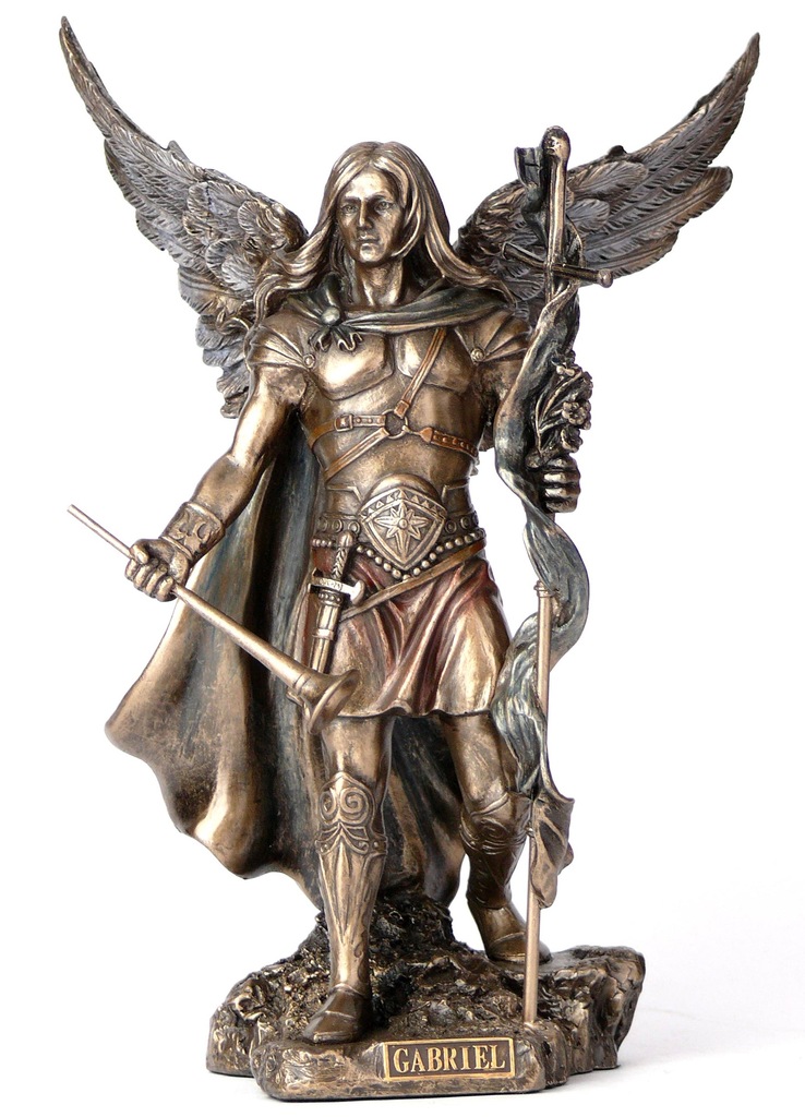FIGURKA RZEŹBA ANIOŁ GABRIEL * VERONESE na prezent - 7903087930 ...