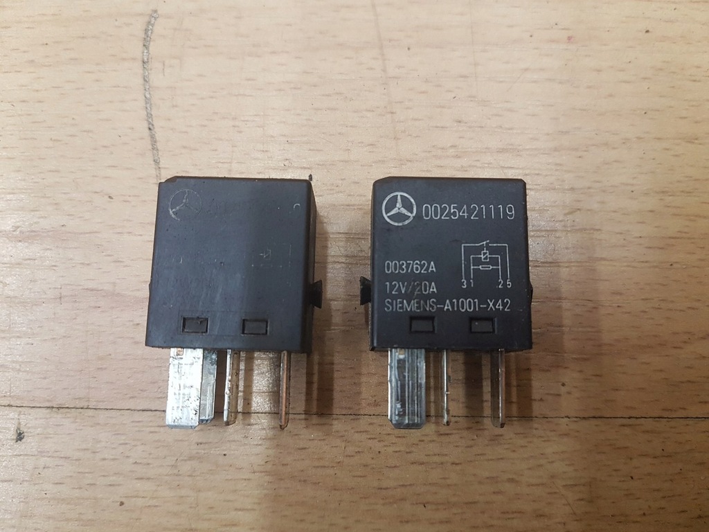 PRZEKAŹNIK 0025421119 MERCEDES W210 LIFT - 13405993451 - oficjalne ...