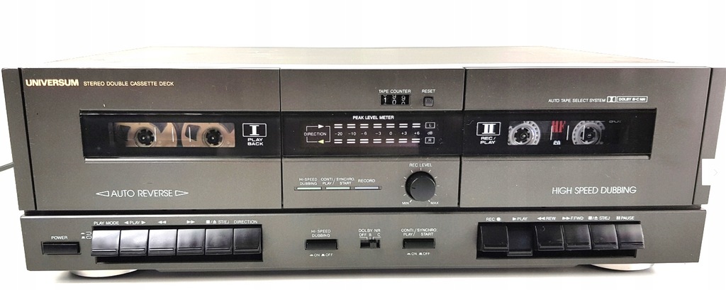 Universum C 4315 Dwukasetowy Magnetofon Deck 12824543028 Oficjalne