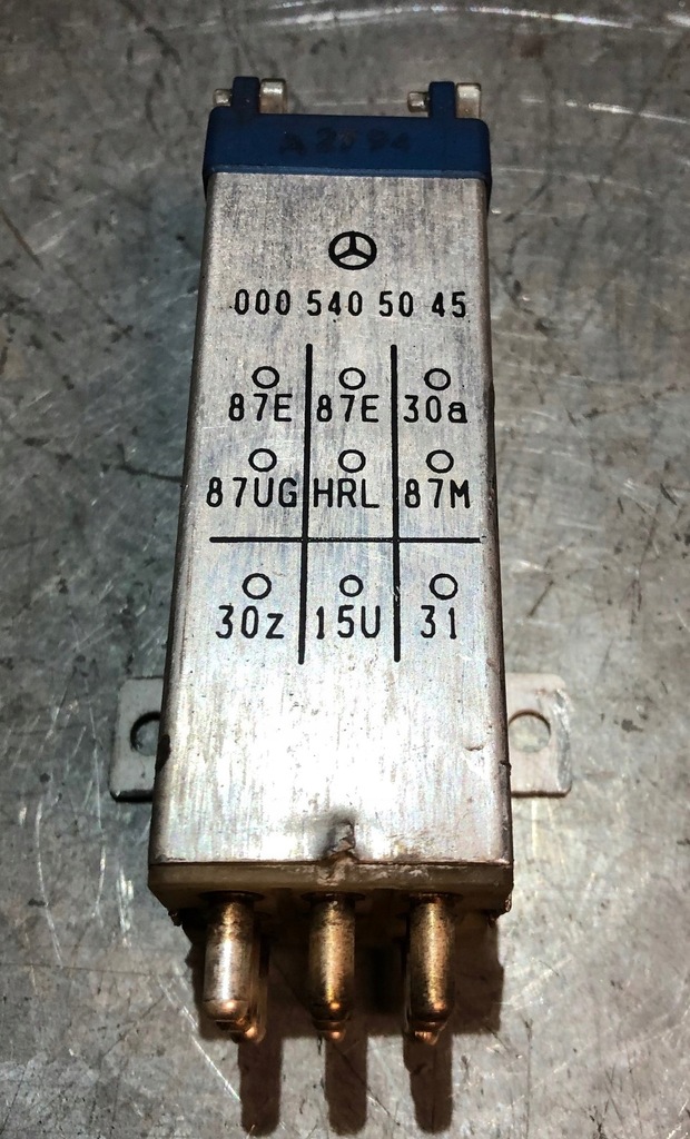 MERCEDES W202 PRZEKAŹNIK 0005405045 - 12956022072 - oficjalne archiwum ...