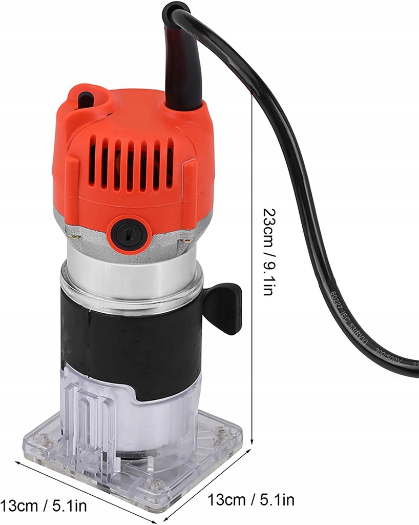 KKmoon Elektryczna frezarka ręczna do drewna 800W - 12427671001 ...