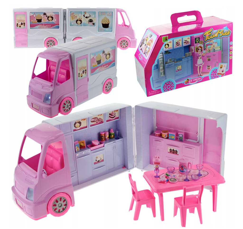 Duże Auto Kamper Lodziarnia Dla Lalek Camper - 8197525213 - oficjalne ...