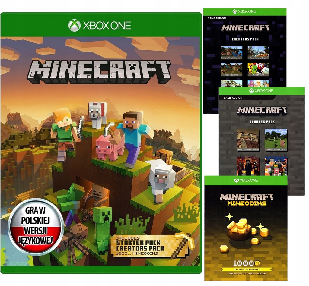 MINECRAFT Master Collection Kolekcja Mistrzowska - 7724850909 ...